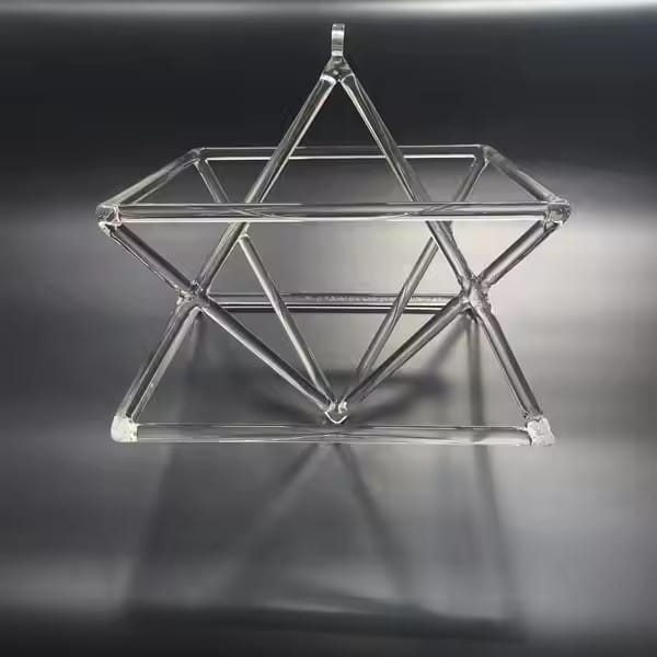 Crystal Singing Pyramid Merkaba | Hongwo Quartz Products