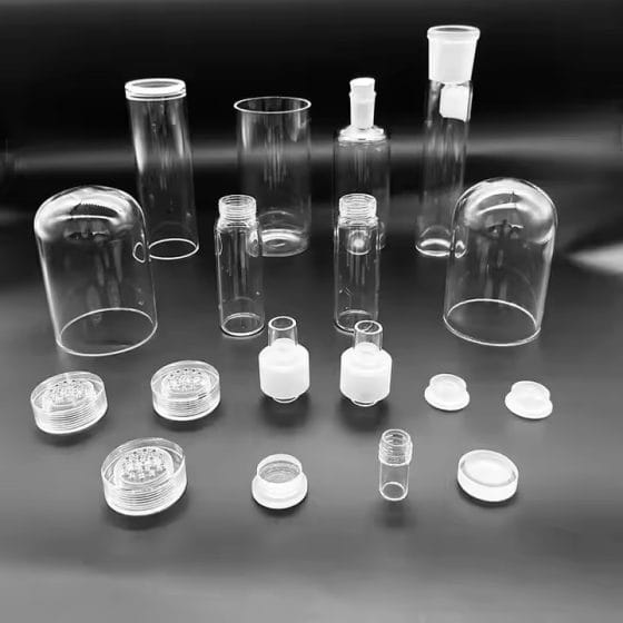 Quartz reagent bottle | Hongwo Quartz Products