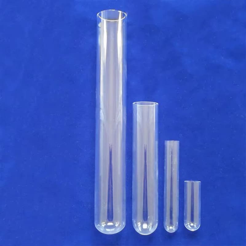 Premium Quartz Test Tubes | High-Temp & Corrosion Resistant‌